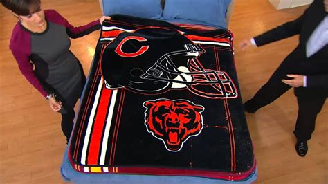 Nfl Team Plush 50 X 60 Throw Blanket By Northwest With Dan Hughes