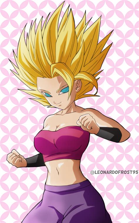 Caulifla Ssj2 By Leonardofrost On Deviantart
