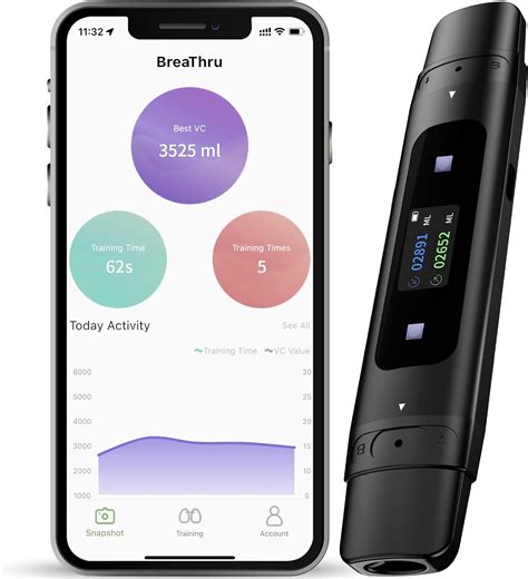 Smart Breathing Trainer With Breath Monitor App 3 Nepal Ubuy
