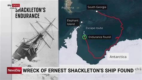 Incredible Details From Ernest Shackletons Recovered Ship As Keen