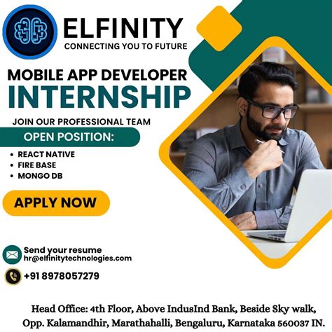 Hiring Internshipopportunity Internshipprogram Mobileappdevelopment