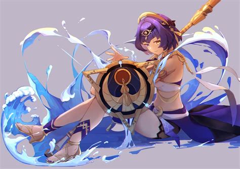 Candace Genshin Impact Drawn By Yingzi Luren Danbooru