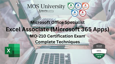 MO 2010 Microsoft Excel Associate 365 Apps Courses