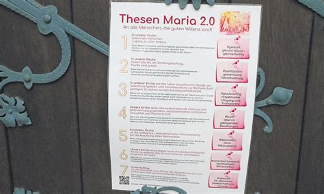 Maria 2 0 Betet An Verschiedenen Orten In Warendorf Die Glocke