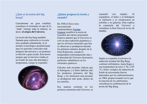 Amy Teoria Big Bang ¿qué Es La Teoría Del Big Bang Literalmente Un