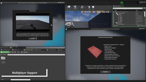 Multiplayer Introduce Component V2 In Blueprints Ue Marketplace