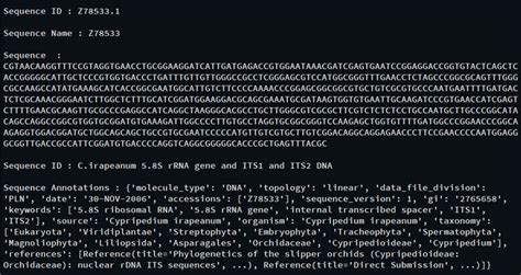 Biopython Sequence File Formats Geeksforgeeks