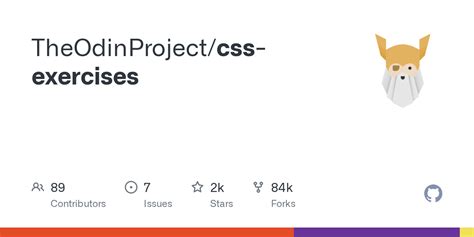 Css Exercisesreadmemd At Main · Theodinprojectcss Exercises · Github