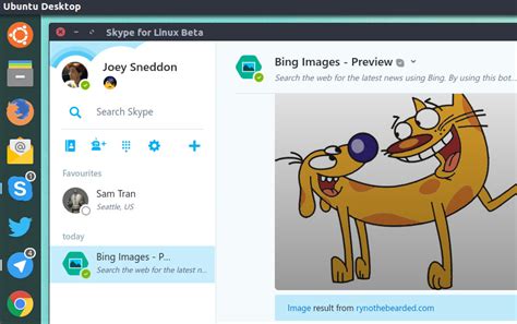 skype for linux beta released with cross platform video call support
