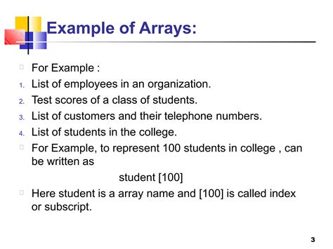 lec 2 array declaration and initialization pptx