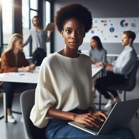 Premium Photo Business People At Work In A Office Space