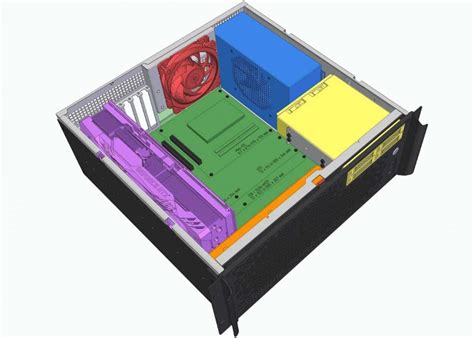 Sliger Cx4170i 4u 17in Rackmount Server Case 5 25 Bay And 360mm Aio