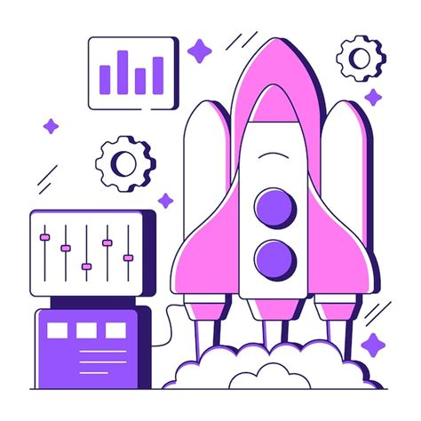 Premium Vector Conceptual Flat Design Illustration Of Projectile