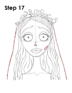 How To Draw Corpse Bride Emily