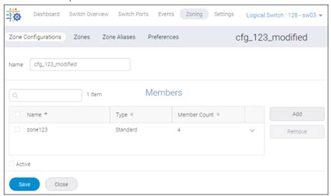 Connectrix Brocade Unable To View Defined Zone Configuration On Webtools Dell Us
