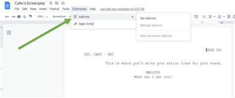 How To Write A Script On Google Docs Step By Step Guide Celtx Blog