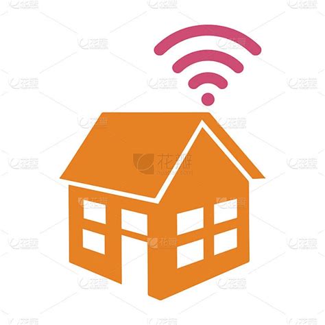 家，房子，智能，互联网，无线控制图标素材 花瓣网