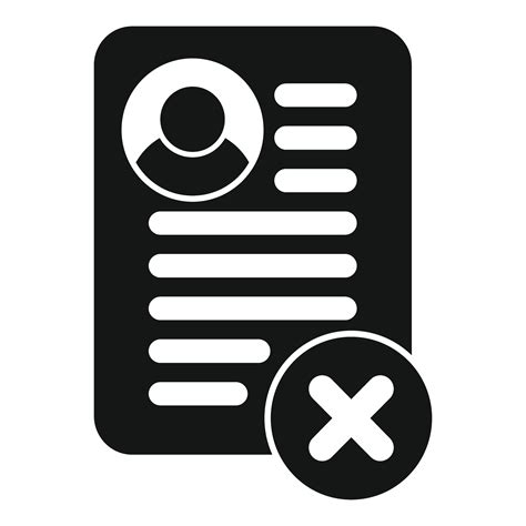 Delete Account Icon Showing Removing User Profile 47636458 Vector Art At Vecteezy