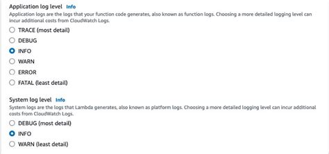 Introducing Advanced Logging Controls For Aws Lambda Functions Amazon