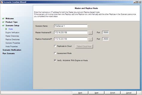 Create A File Server Replication Scenario