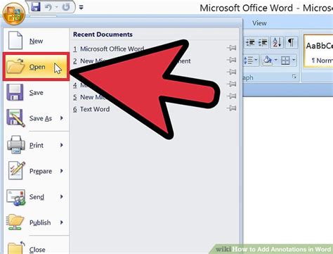 How To Add Annotations In Word 7 Steps With Pictures Wikihow