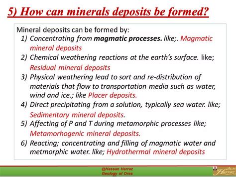 Topic 3 Ore Forming Processes And Magmatic Mineral Deposits Pdf