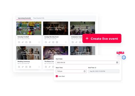 schedule and stream automatically with automated scheduling yolocast