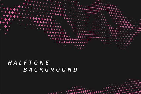 Premium Vector Flowing Dots Particles Wave Pattern Halftone Gradient Curve Shape Background