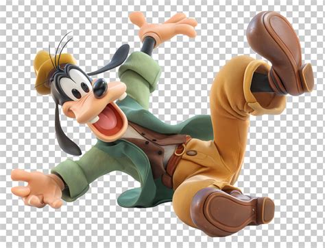 Cartoon Goofy Goofy Cartoon Character In Playful Pose Png Clipart