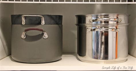 Simple Life Of A Fire Wife Organizing Cookware