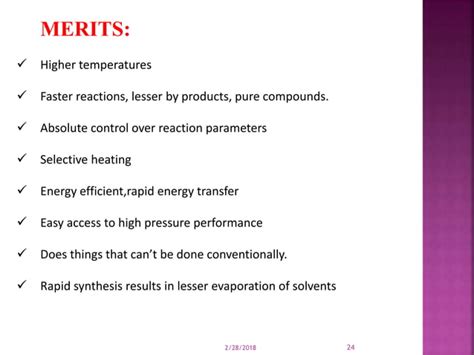 Microwave Assisted Organic Synthesis Pptx Chemistry Science