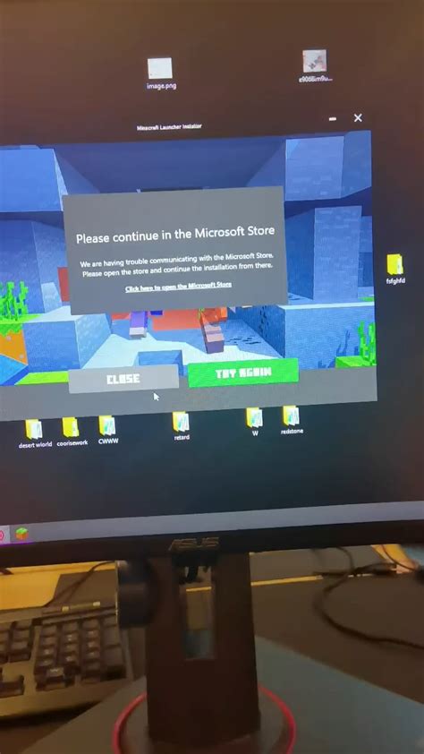 Minecraft Launcher Was Not Working So I Uninstalled It But When I Tried To Install It Wouldnt