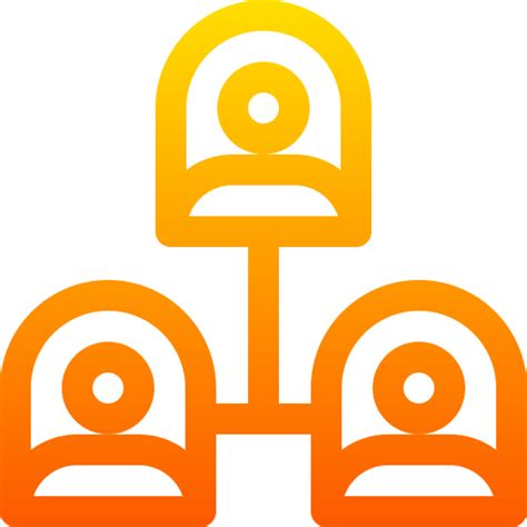 Multi Agent System Basic Gradient Lineal Color Icon