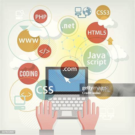 Html Symbol Icons Pattern Photos And Premium High Res Pictures Getty