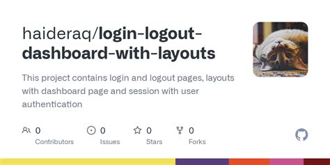 Github Haideraqlogin Logout Dashboard With Layouts This Project Github Haideraqlogin Logout Dashboard With Layouts This Project