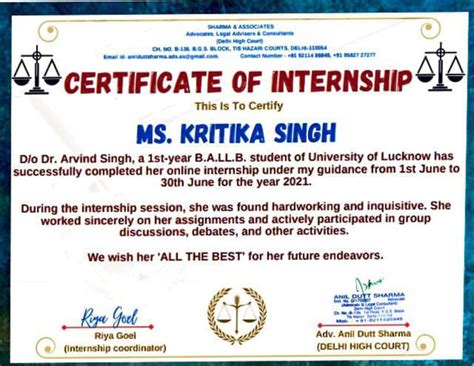 Kritika Singh On Linkedin Thankyou Internship 25 Comments