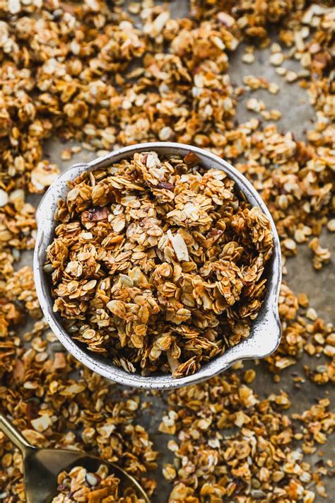 Salty Sweet Squash Seed Granola By Hawnuh Lee Artofit