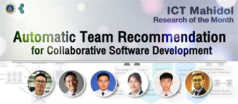 Research Of The Month Automatic Team Recommendation For Collaborative Software Development