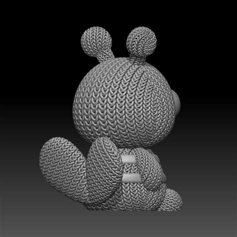 3d Printer Files 3mf File Knitted Bee Creality Cloud