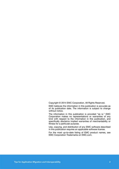 Emc Documentum Xcp 2 X Tips For Application Migration V1 1 Pdf Desktop Publishing Computer