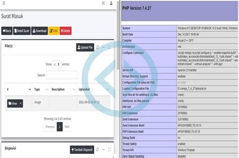 Download Full Source Code Sistem Informasi Pengarsipan Surat Sipas21