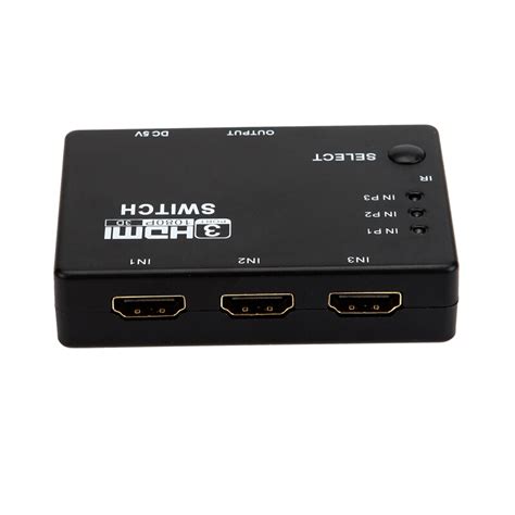 3 Port Smart Hdmi Switcher Three Hdmi Signal Input Vicedeal