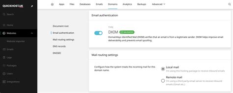 How To Enable Dkim Email Authentication Enhance Hosting Knowledge Base