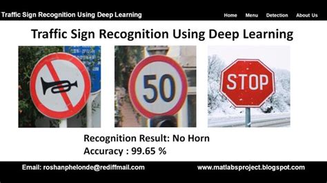 Traffic Sign Recognition Using Deep Learning Traffic Sign Recognition Using Python Source Code