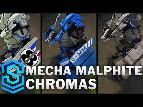 Mecha Malfite Mecha Malphite Skin And 8 Chromas All Details