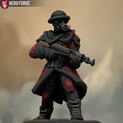 Heroforge Red Alert 2 Conscript By Pimppastry On Deviantart