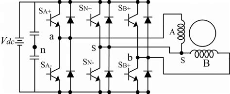 Three Leg Two Phase Inverter For The Two Phase Induction Motor