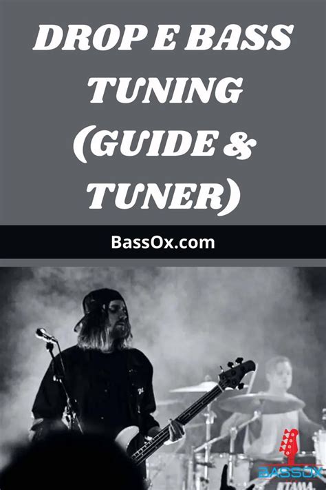 Drop E Bass Tuning Bass Baena Bass Tuner