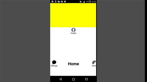 cordinal direction swipe alike snapchat horizontal vertical viewpager youtube