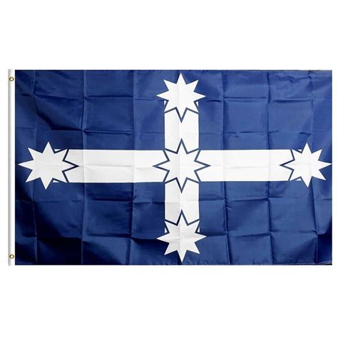 Large Eureka Stockade Flag Southern Cross Australian Aussie 90 X 150 Cm